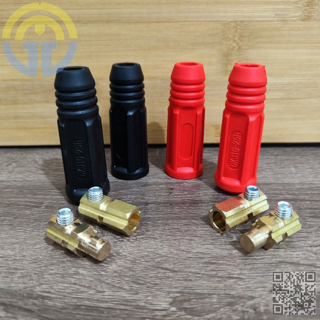 Welding Cable to Cable Connector Plug and Socket Set 100A-500A ...