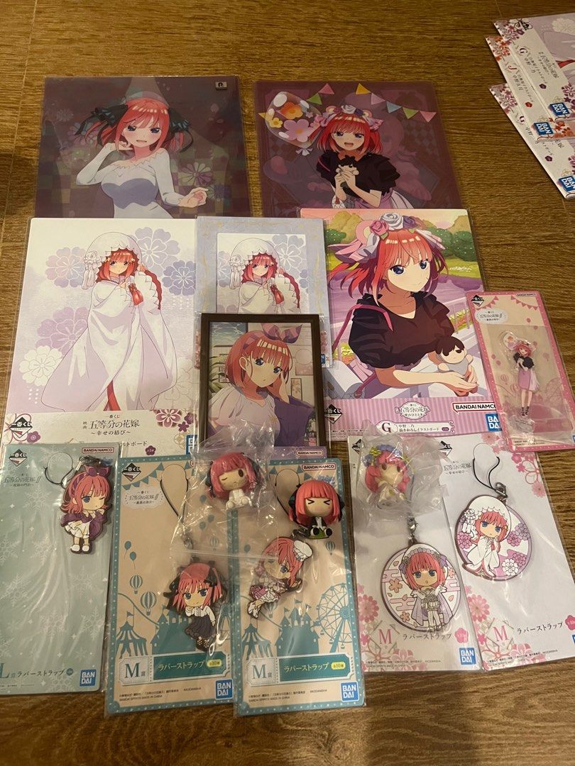 quintessential quintuplets / gotobun no hanayome ichiban kuji sets ...