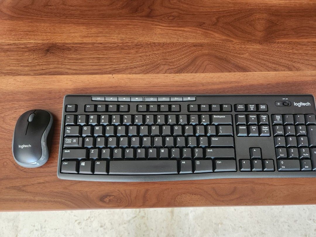 Wireless logitech keyboard and mouse, Computers & Tech, Parts & Accessories, Computer Keyboard ...