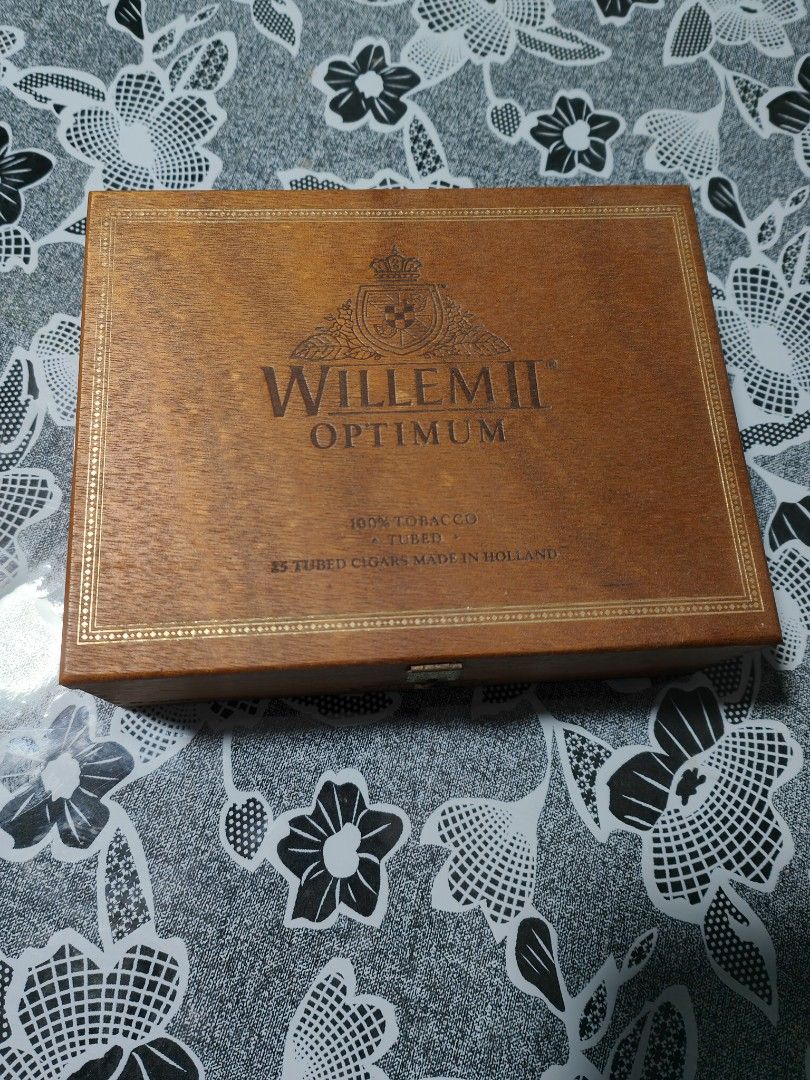 Wooden cigar boxes and empty cigar tubes., Everything Else on Carousell