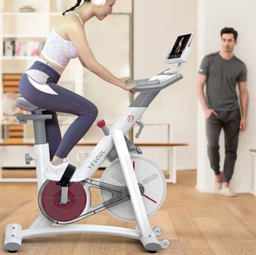 Yesoul S3 exercise bike home spin, Sports Equipment, Exercise & Fitness ...