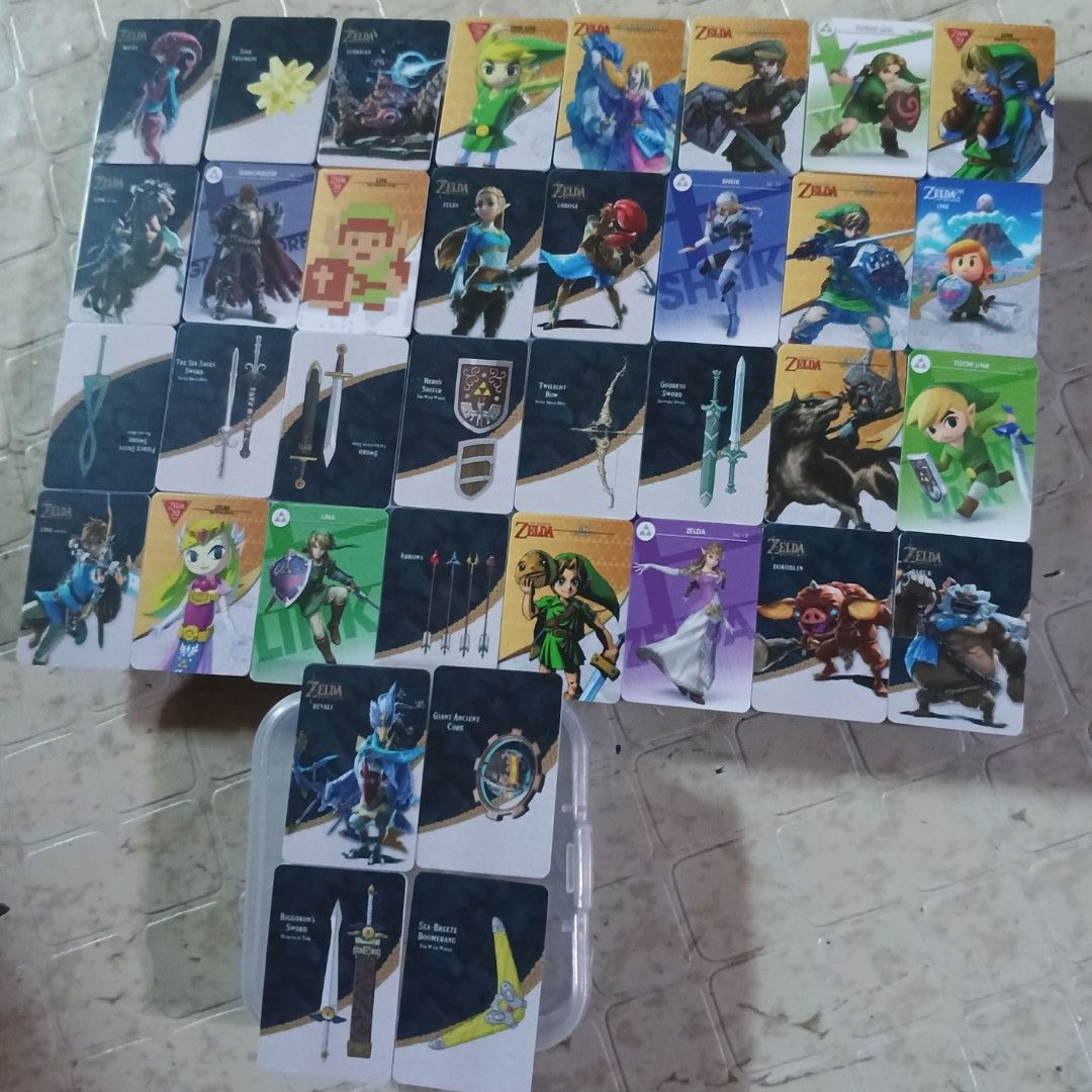 Zelda Amiibo Cards, Video Gaming, Gaming Accessories, In-Game Products ...