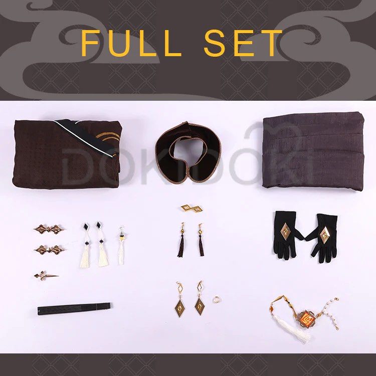 Zhongli Rex Lapis Morax Geo Archon Traditional Chinese Hanfu Genshin ...