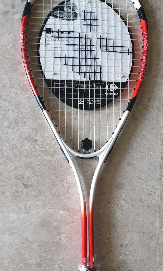 100% Aluminium Squash Racquet, Sports Equipment, Sports & Games, Racket ...