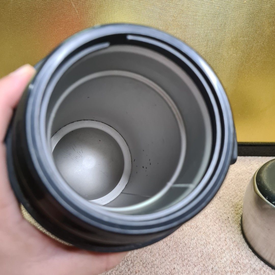 1400ml CAPACITY HOT & COLD TUFF WIDE ZOJIRUSHI CAMPING THERMOS JAPAN ...