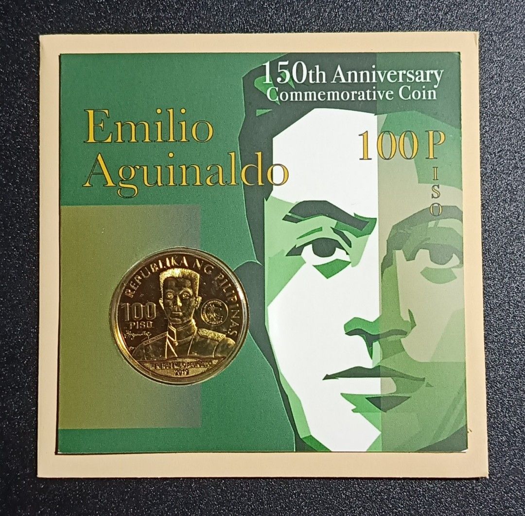 150th Emilio Aguinaldo Commemorative Coin, Hobbies & Toys, Memorabilia ...