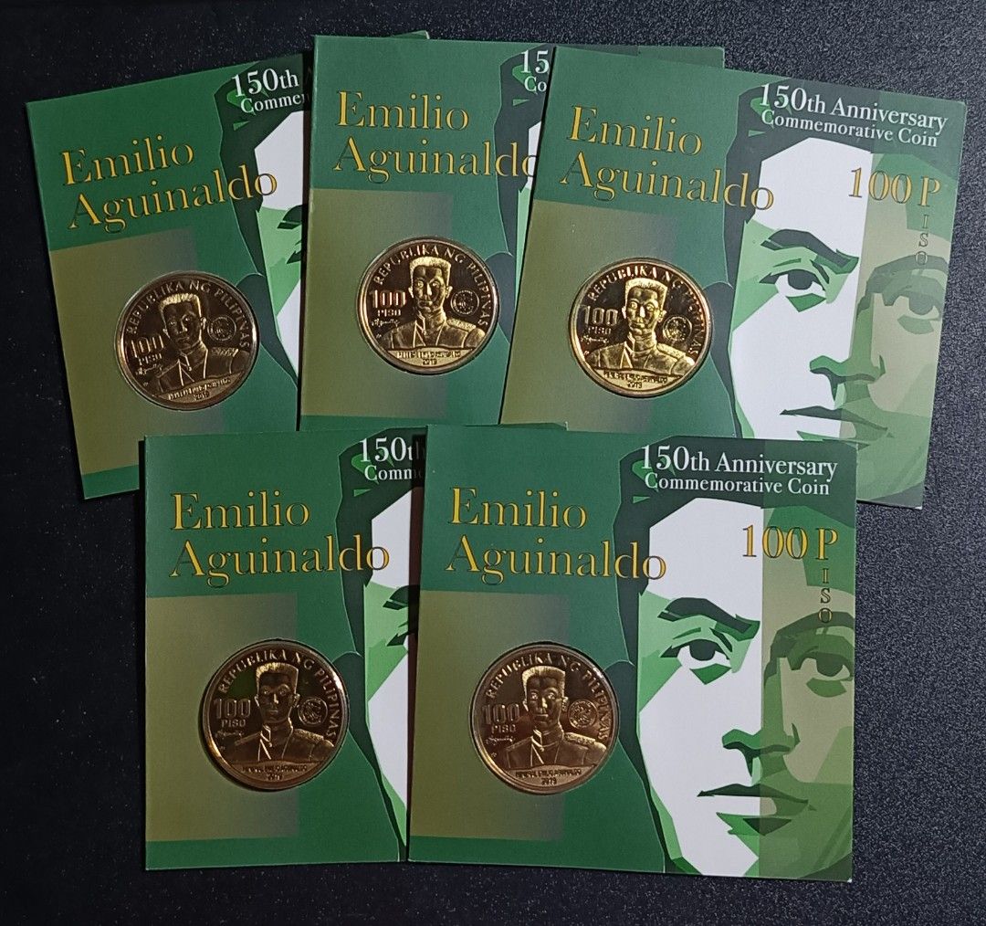 150th Emilio Aguinaldo Commemorative Coin, Hobbies & Toys, Memorabilia ...