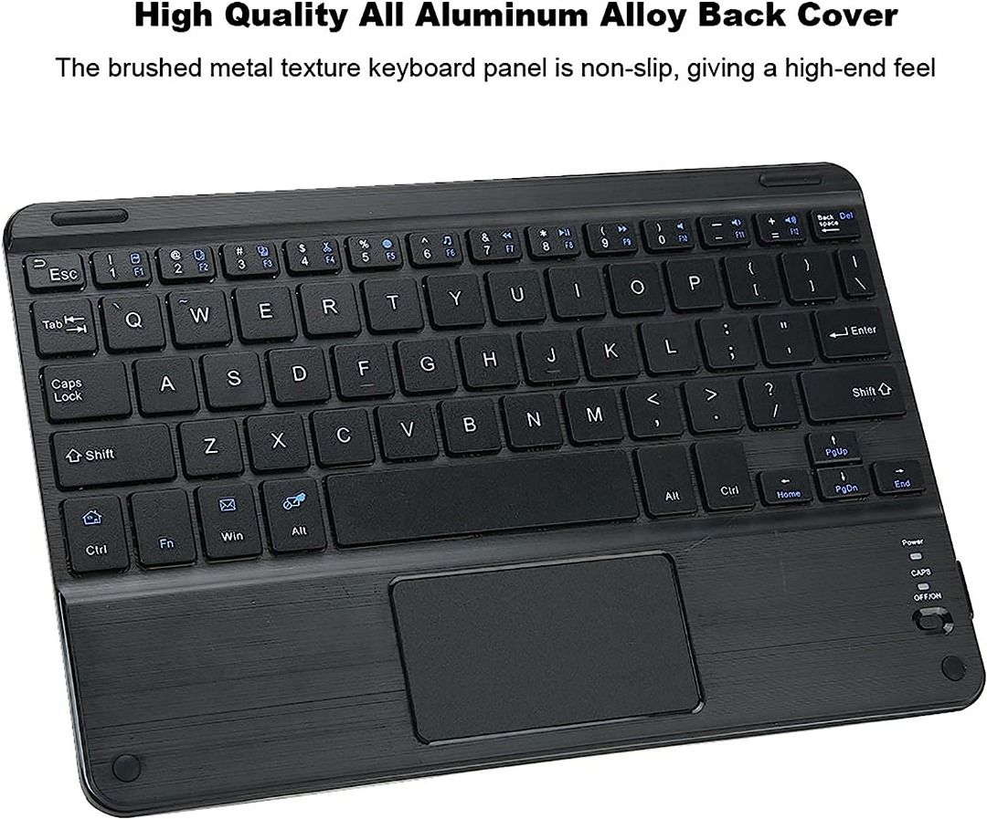 1540) BLUETOOTH KEYBOARD, ULTRA-SLIM AND WATERPROOF WIRELESS BLUETOOTH ...