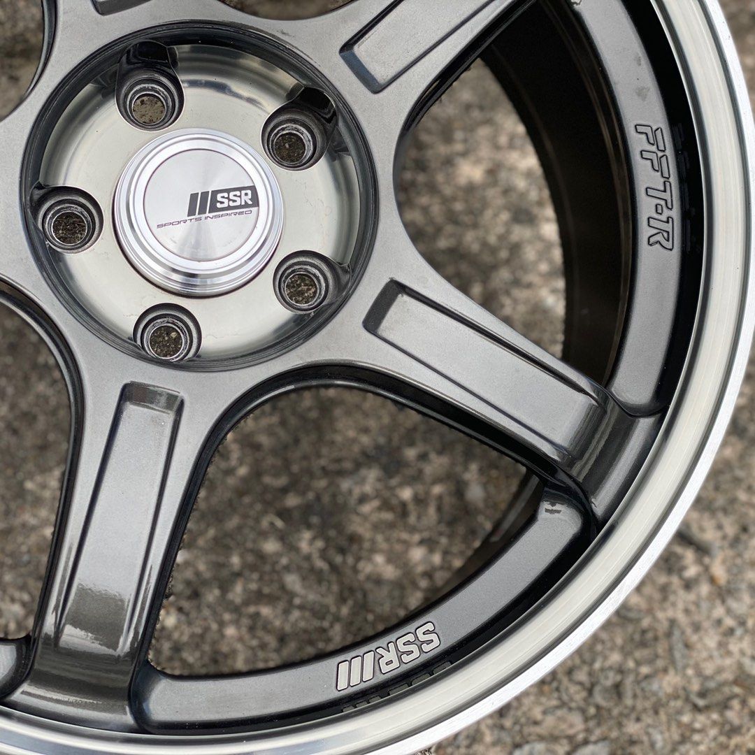 18” SSR GTX03 Original Japan SSR Rim 5x114.3, Car Accessories, Tyres & Rims on Carousell
