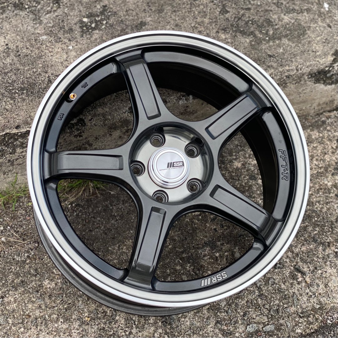 18” SSR GTX03 Original Japan SSR Rim 5x114.3, Car Accessories, Tyres & Rims on Carousell