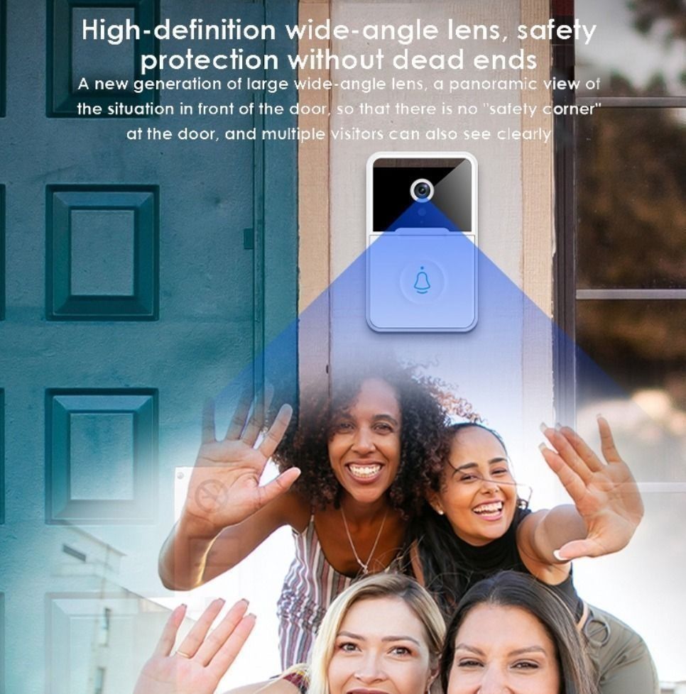 2-Way Audio , Punky Smart Doorbell Real-Time Monitoring , Smart Camera ...