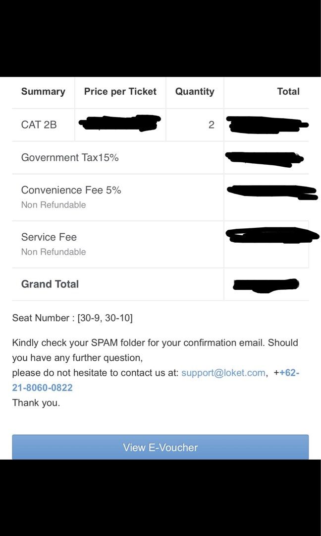 WTS 2x Cat 2B Coldplay Jakarta, Tiket & Voucher, Tiket Acara di Carousell