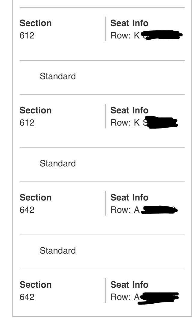 fast deal 31/01 cat 7 x4 coldplay music of the spheres world tour ...