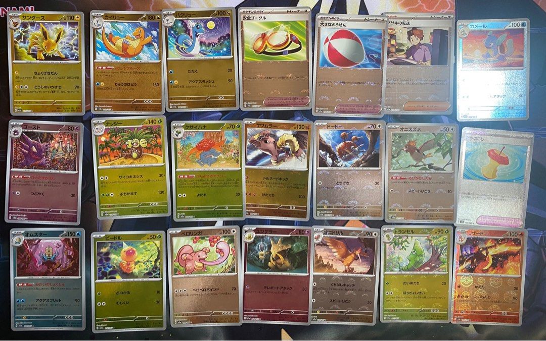 日版 PTCG 151 寶可夢151 sv2a pokemon151, 興趣及遊戲, 玩具 & 遊戲類 - Carousell