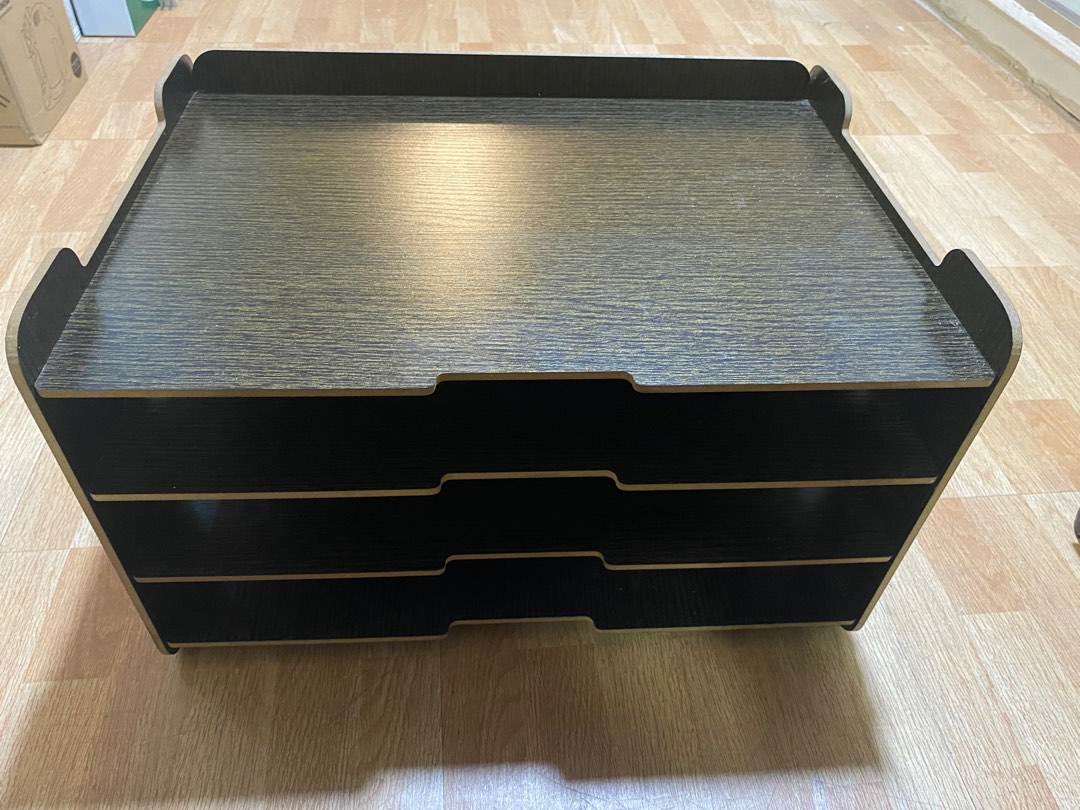 A3/A4 File Frame Printer Shelf Desktop Office Supplies Wood, Furniture ...