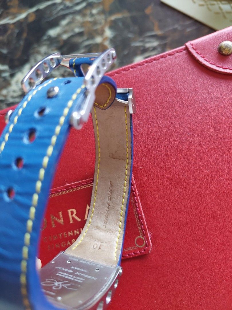 A pair of Limited Edition Swiss Made Jorg Hysek Automatic watch for ...