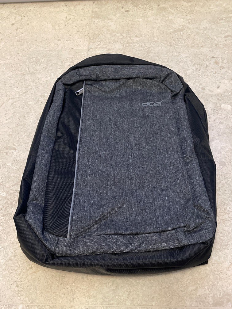 Gray Acer Laptop Bag / Backpack, Computers & Tech, Parts & Accessories ...