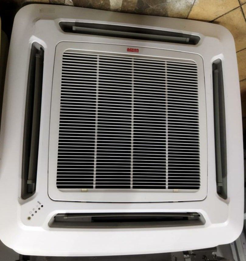 Acson 2hp ceiling Cassette Aircond B368, TV & Home Appliances, Air ...