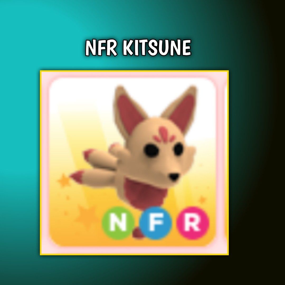Adopt Me Pet FOR SALE NFR KITSUNE #ADOPTME #ROBLOX, Video Gaming, Video ...