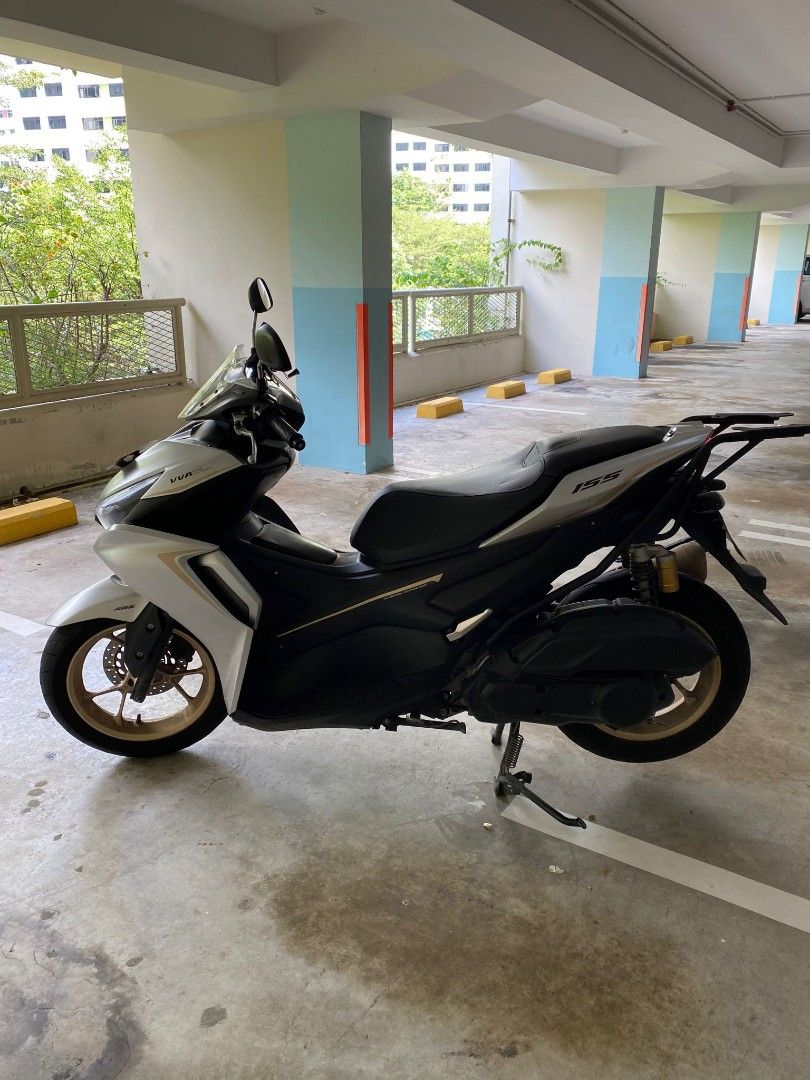 Aerox 155 2021-OCT V2 (silver), Motorcycles, Motorcycles for Sale ...