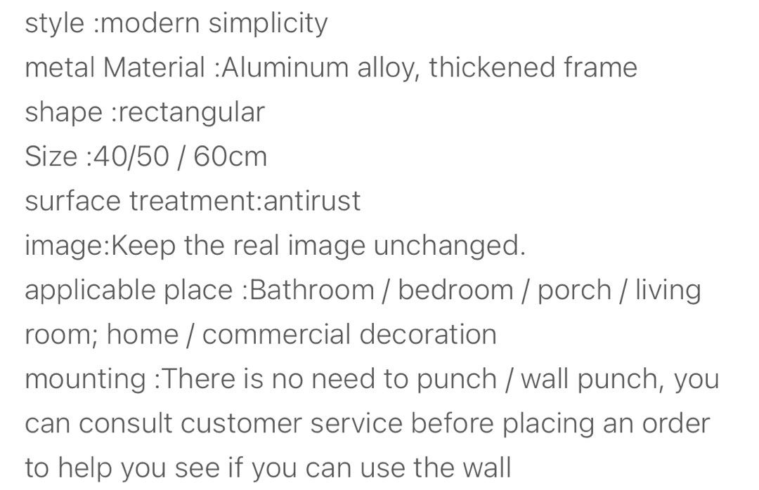 Aesthetic Full body mirror, Furniture & Home Living, Home Decor ...