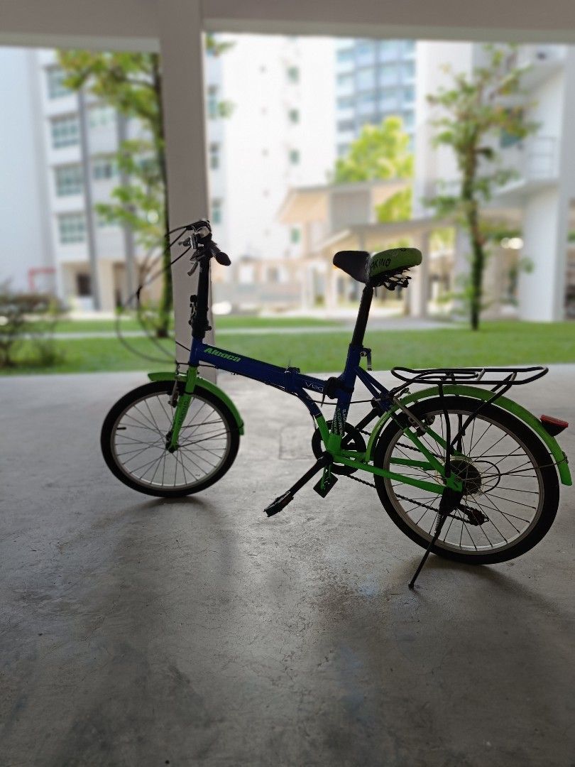 Aleoca Shimano 6 Speed 20" Foldable bicycle, Sports Equipment, Bicycles ...