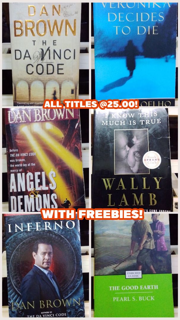 ALL TITLES @25.00!! Classics, Contemporary, Nonfiction on Carousell
