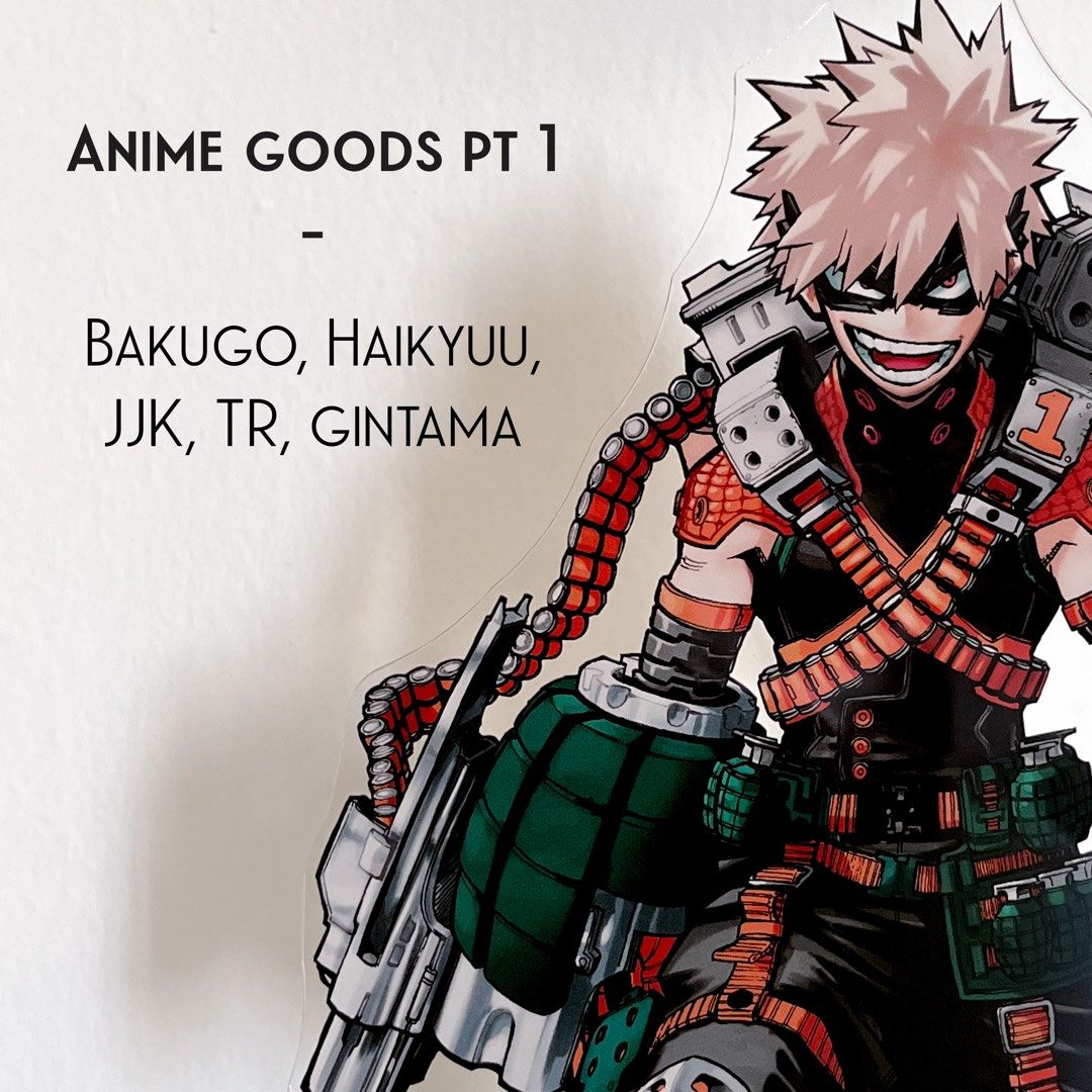Anime Goods Sale - MHA, BNHA, My Hero Academia, JJK, Jujutsu Kaisen, TR ...
