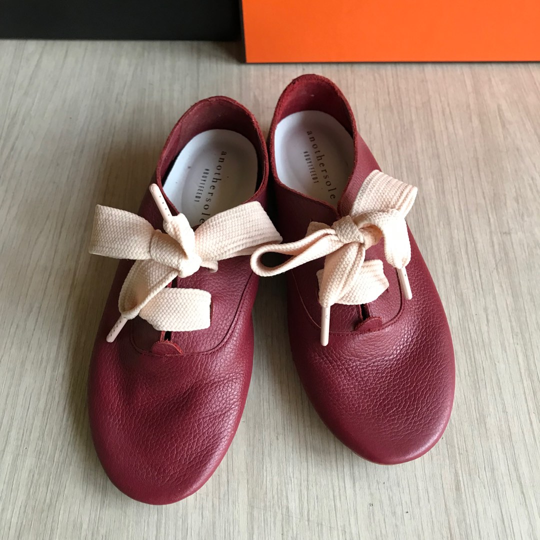 Anothersole “ Authentic “ Leather shoes size 36, Fesyen Wanita, Sepatu ...