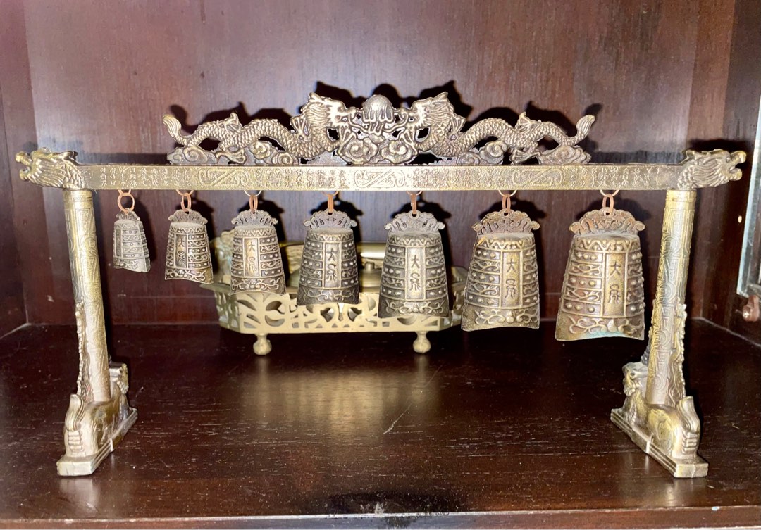 ANTIQUE ANCIENT CHINA INSTRUMENT BIANZHONG, Hobbies & Toys ...