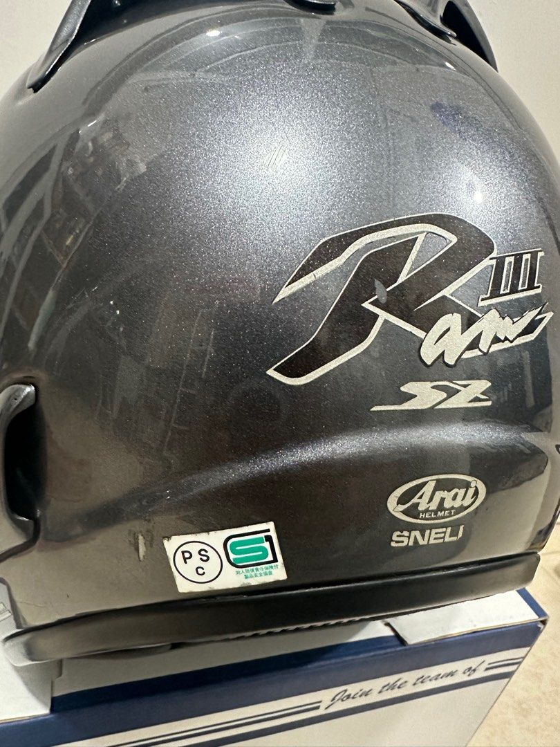 Arai Ram 3, Motorcycles, Motorcycle Apparel on Carousell