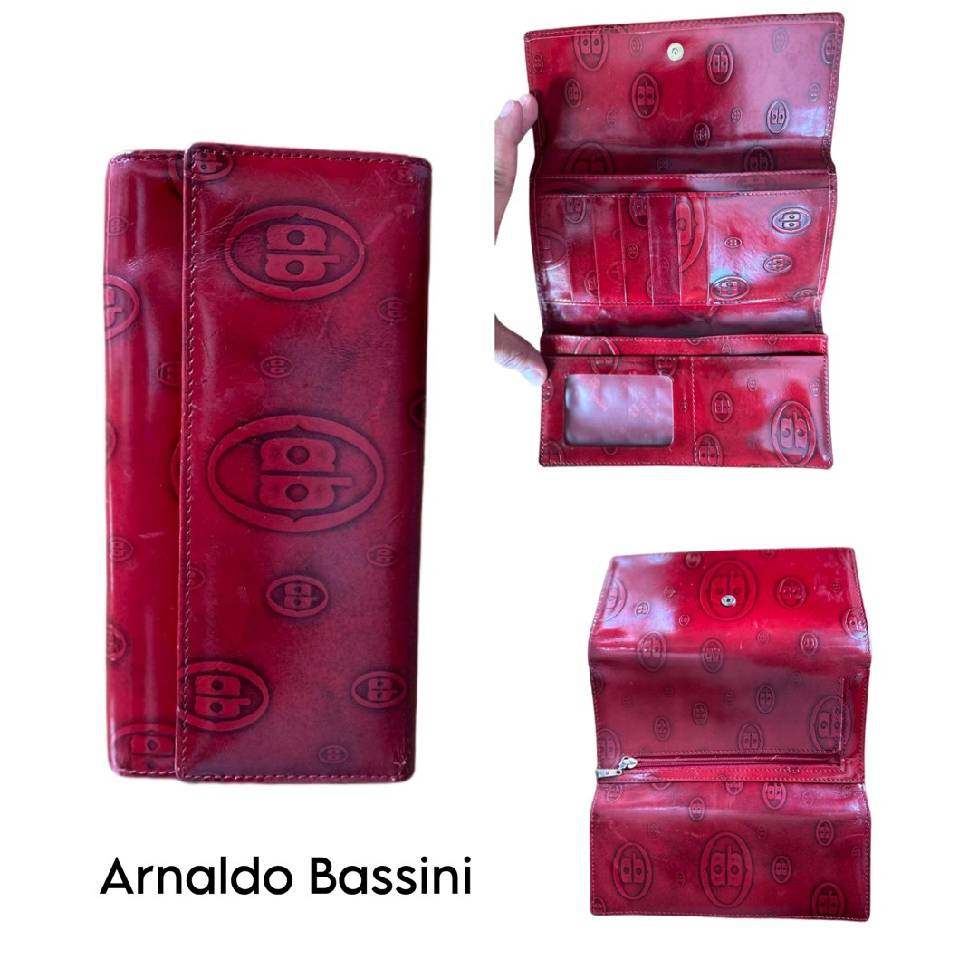 Arnaldo Bassini Leather Wallet on Carousell