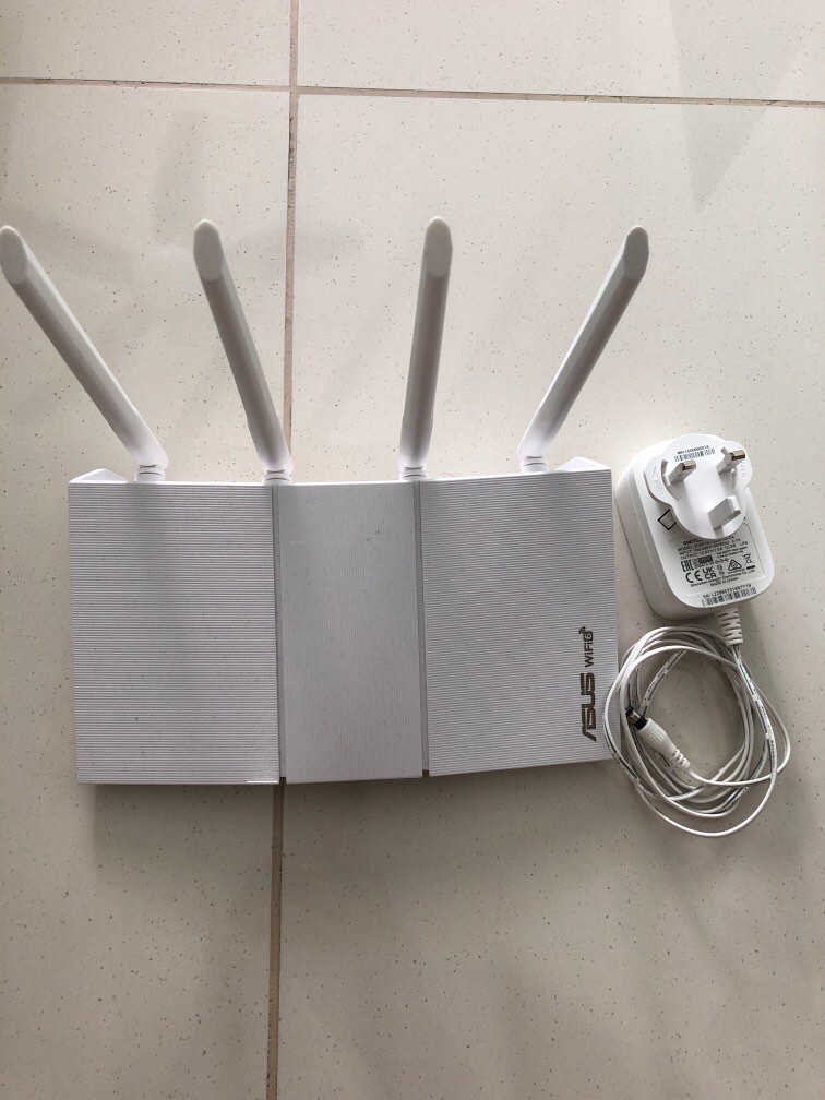 Asus Router, Computers & Tech, Parts & Accessories, Networking on Carousell
