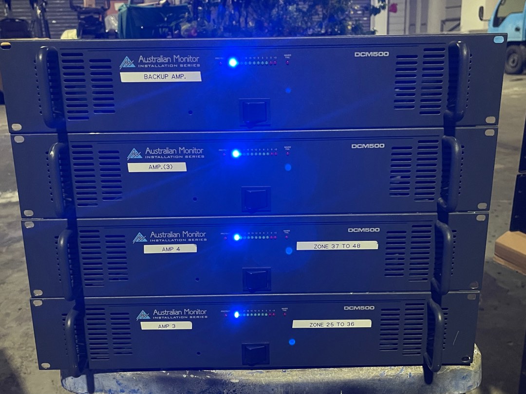 Australia Monitor DCM500 amplifier, Audio, Soundbars, Speakers ...