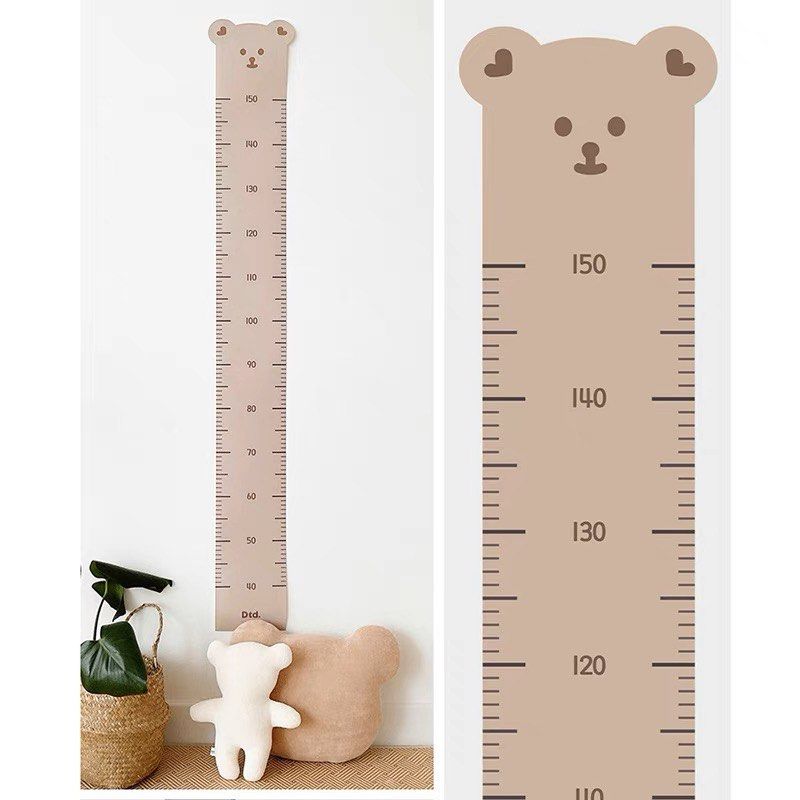 Baby Height Measuring Sticker in Bear Design, Babies & Kids, Baby ...