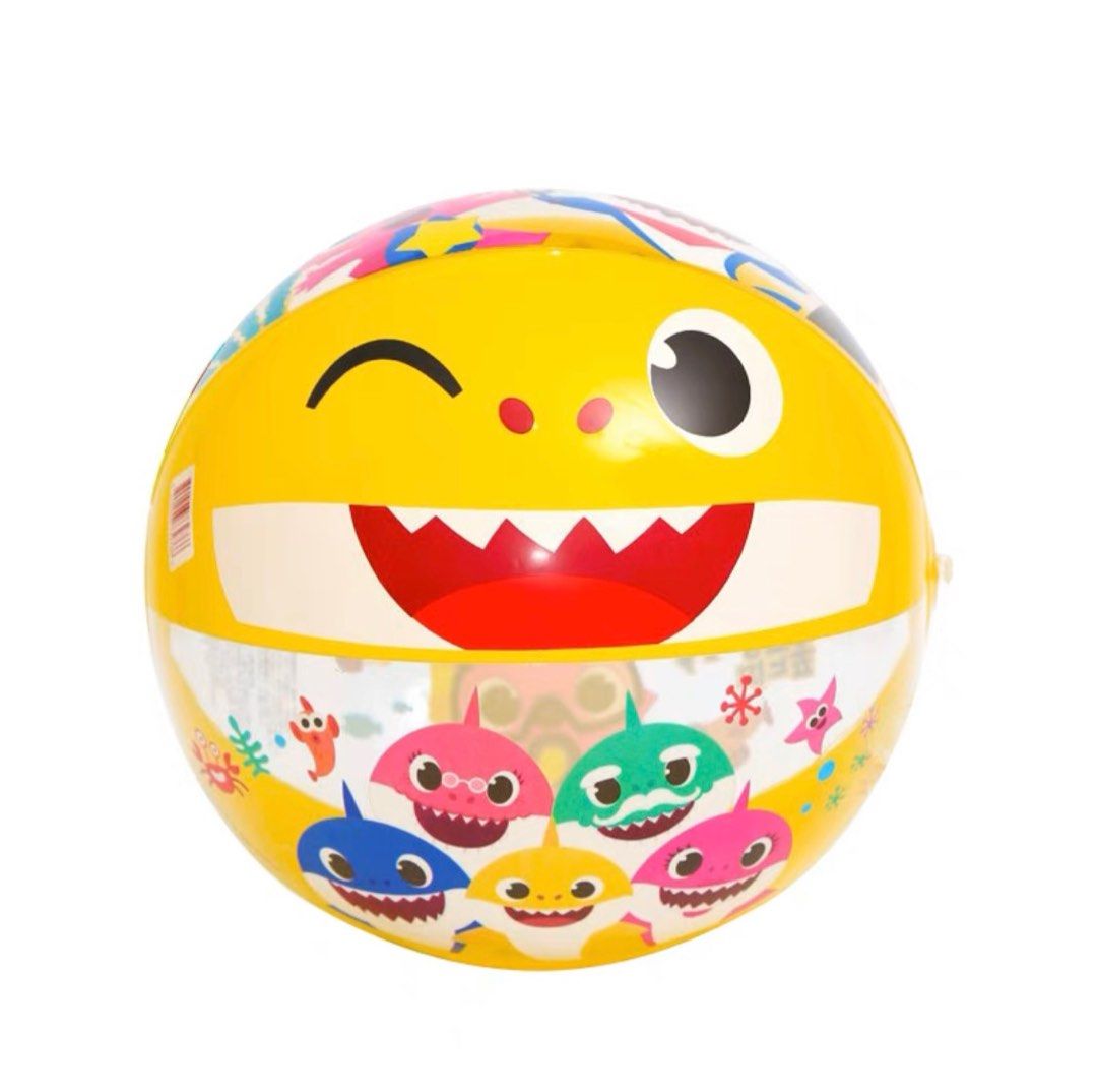 Baby Shark Beach Ball, Hobbies & Toys, Toys & Games on Carousell
