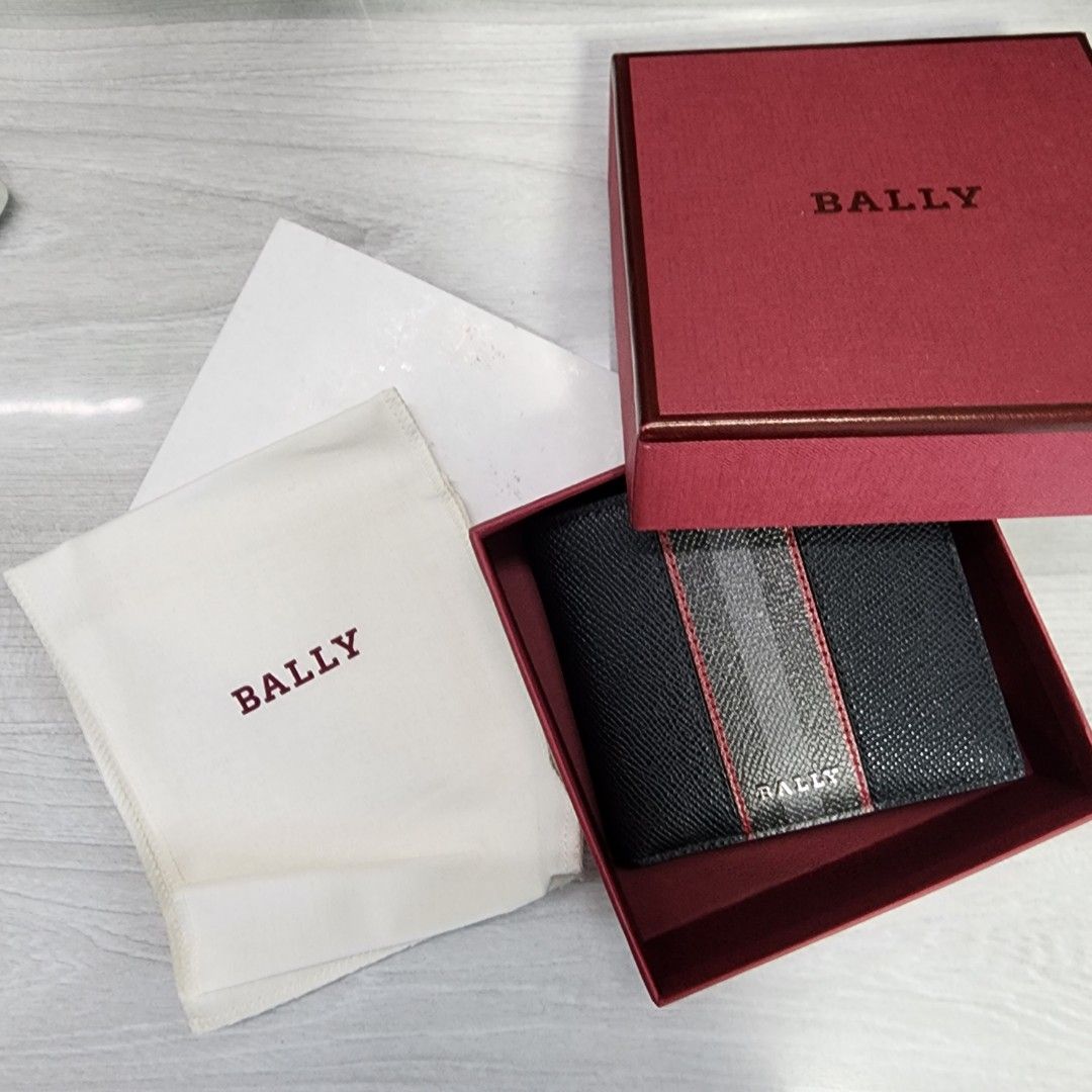 BALLY bifold wallet, Men's Fashion, Watches & Accessories, Wallets & Card Holders on Carousell