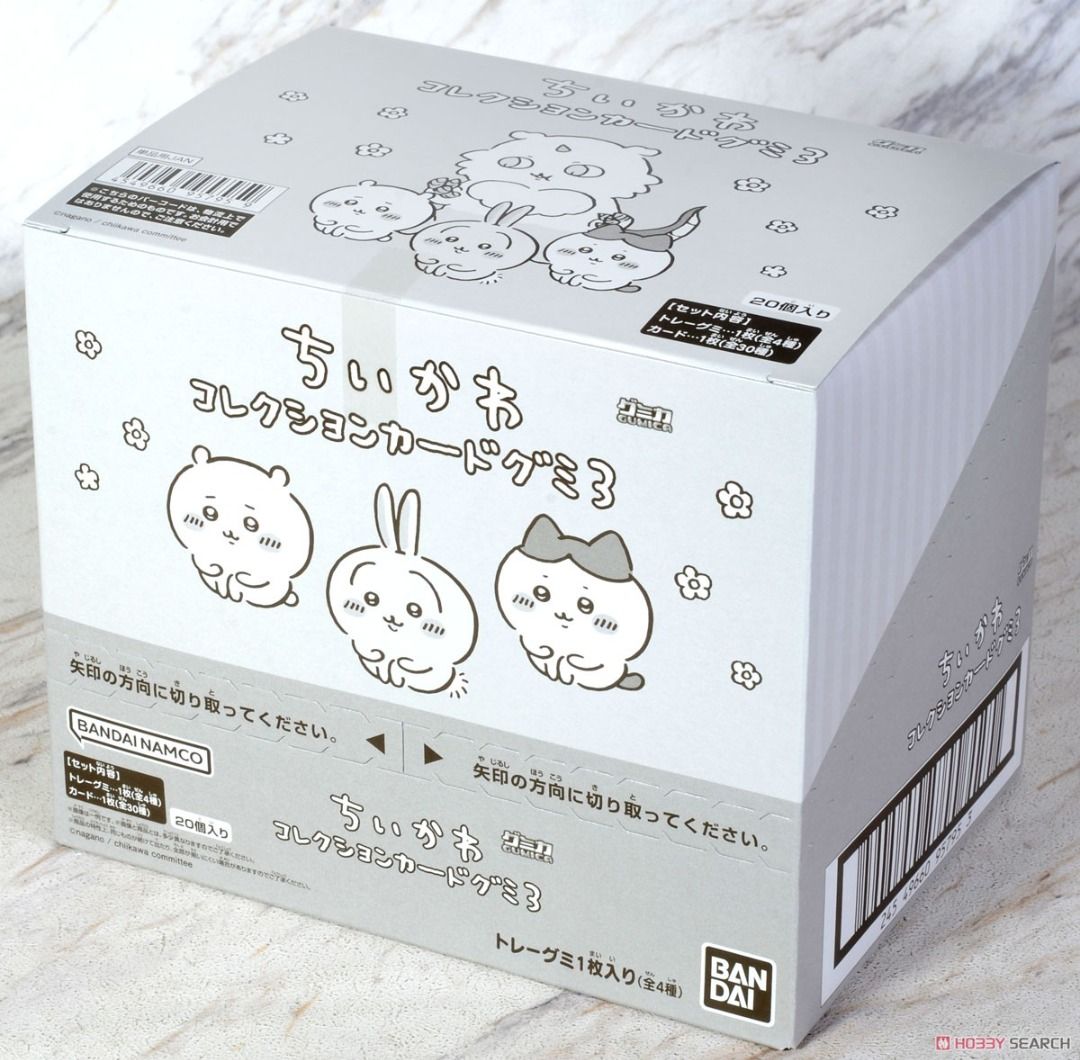 Bandai Namco Chiikawa Collection Card Gummy 3, Hobbies & Toys, Toys ...