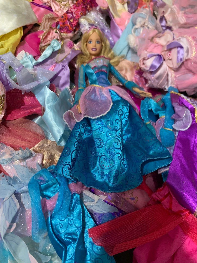 Corine doll and Barbie as The Island Princess - Princess Rosella doll ...