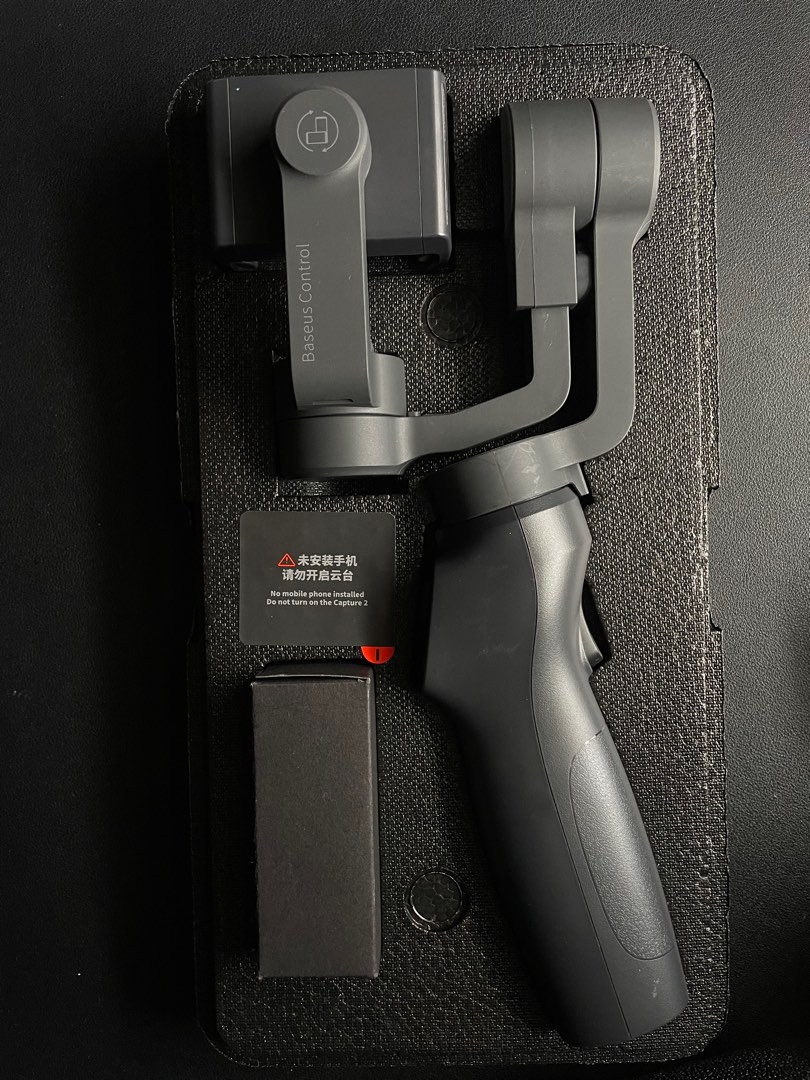Baseus Control Handheld Gimbal 3-Axis Stabilizer for Smartphone Dark ...