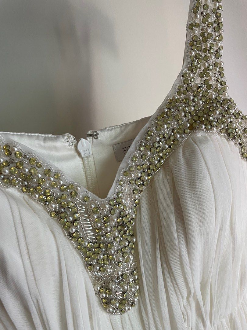 Beaded dress, Women's Fashion, Dresses & Sets, Evening dresses & gowns ...