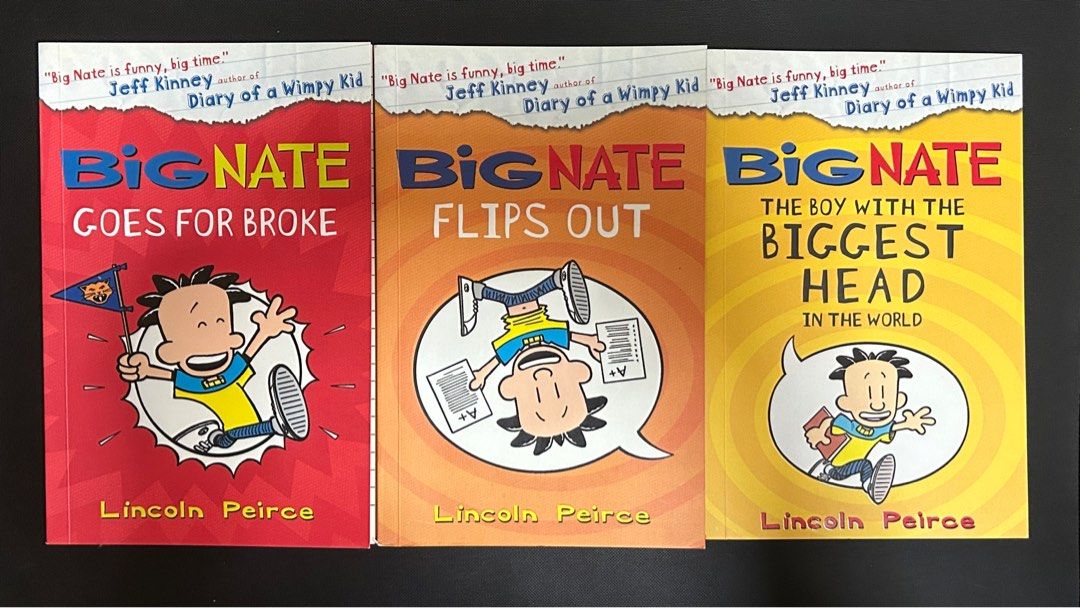 Big Nate Book Collection, Hobbies & Toys, Books & Magazines, Children's ...