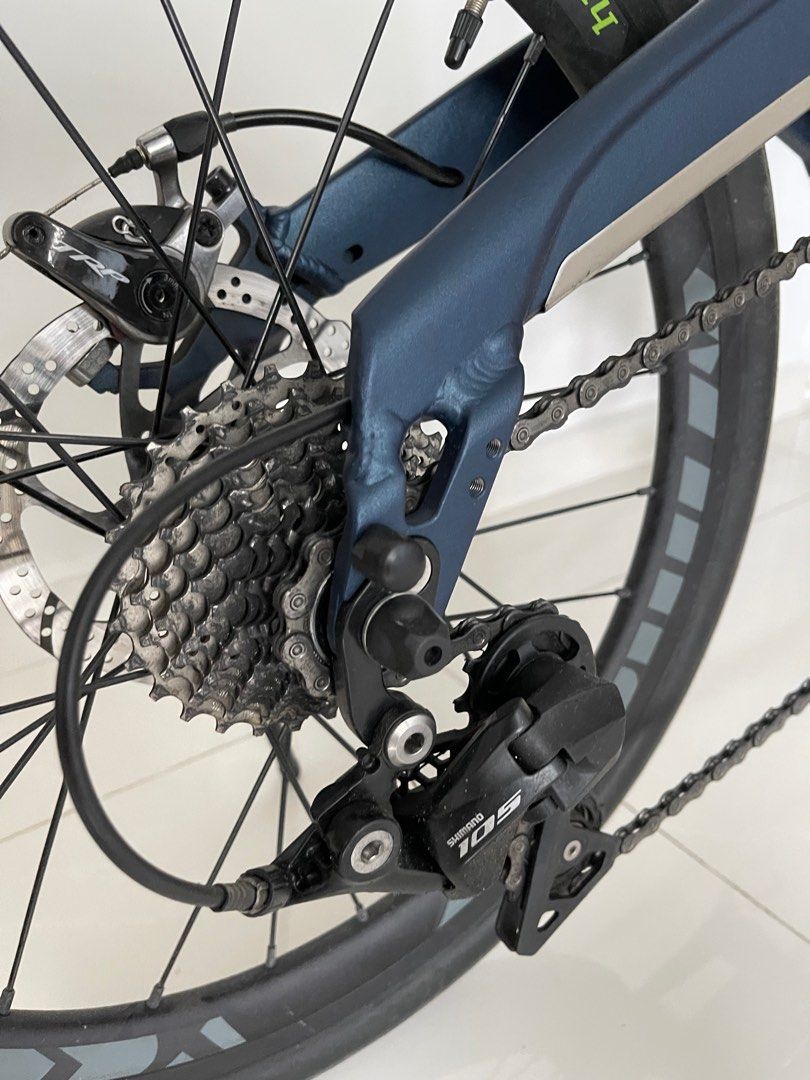 Birdy R20 11 Speed foldable bicycle(Gemstone Blue), Sports Equipment ...