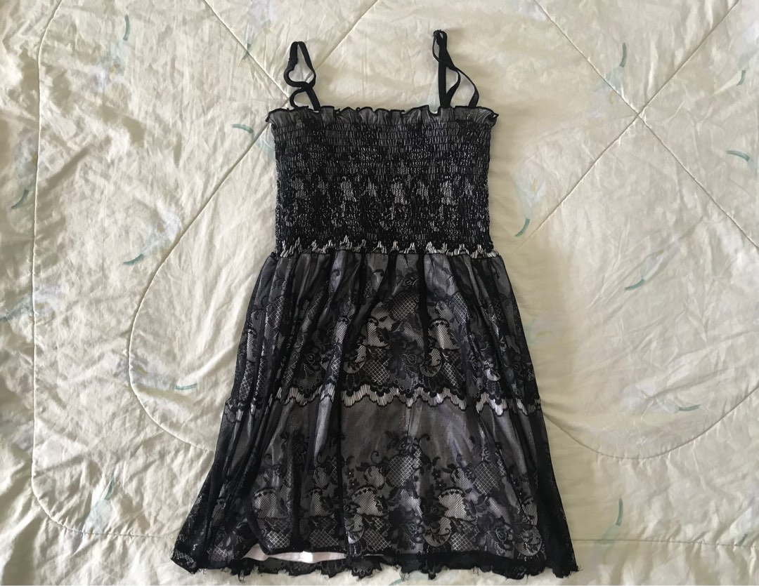 Black dark feminine coquette lolita fairy grunge goth alt vintage ...