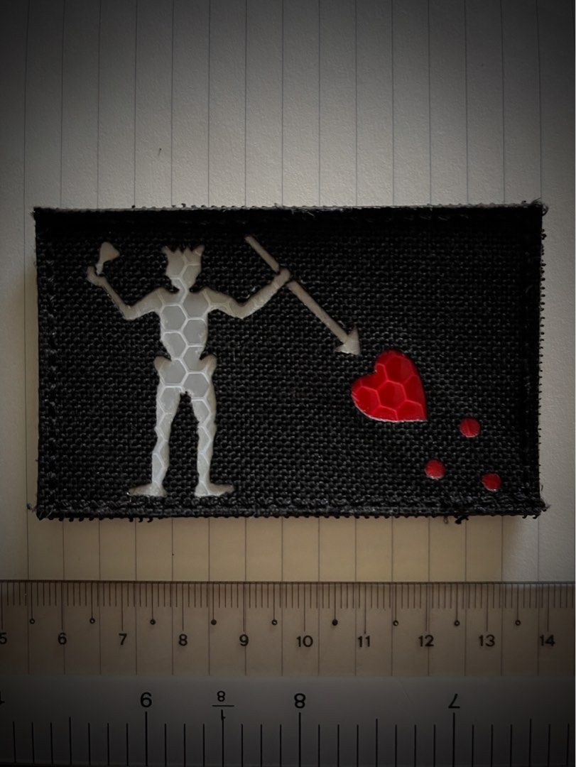 Blackbeard Reflective Patch, Hobbies & Toys, Memorabilia & Collectibles ...