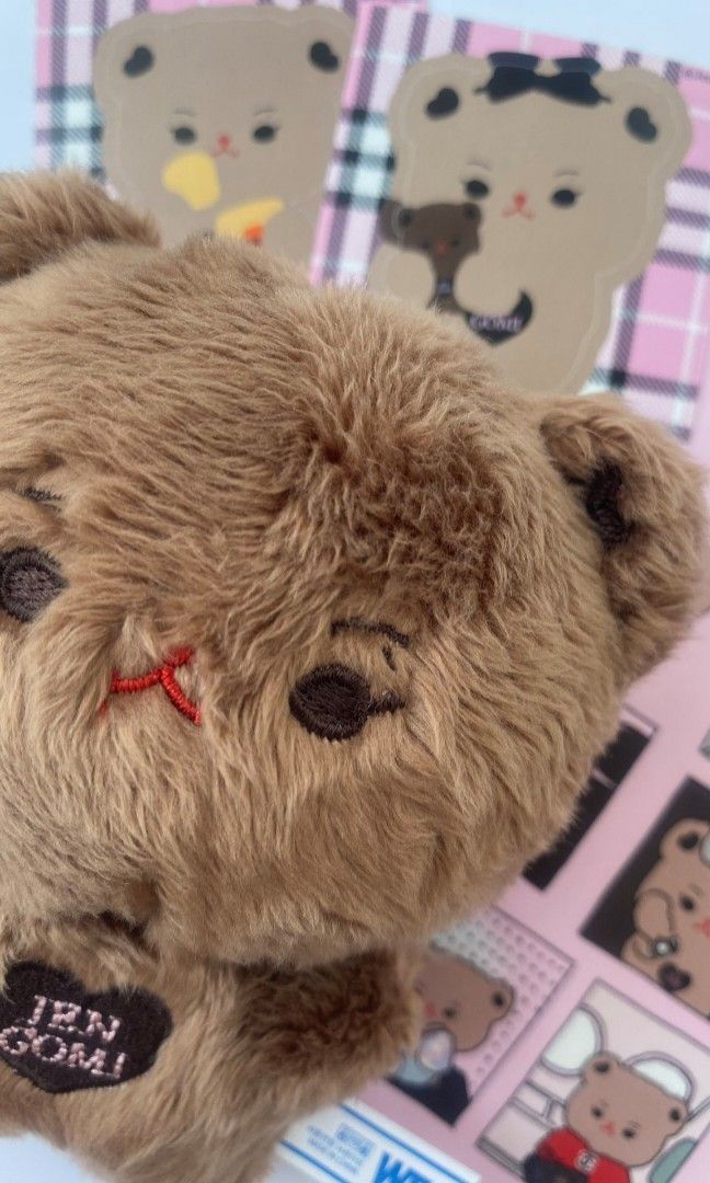 Blackpink BP Jennie Jengomi 10cm Brown Bear Doll by @jengomi, Hobbies ...