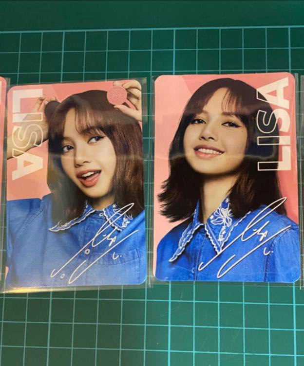 Blackpink oreo lisa photocard, Hobbies & Toys, Toys & Games on Carousell