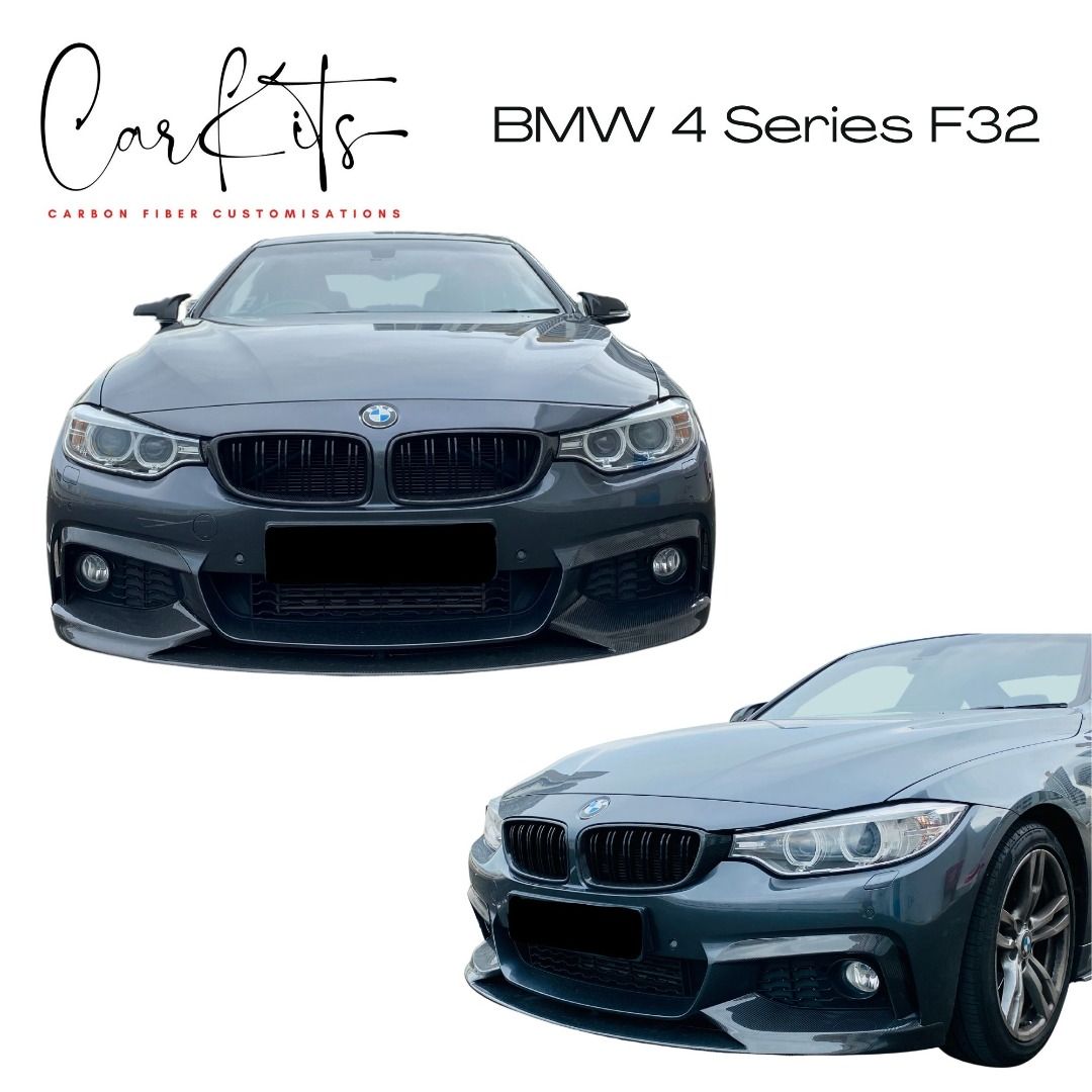 BMW 4 Series F32 Carbon Front Lip / Diffuser / Rear Splitters ...