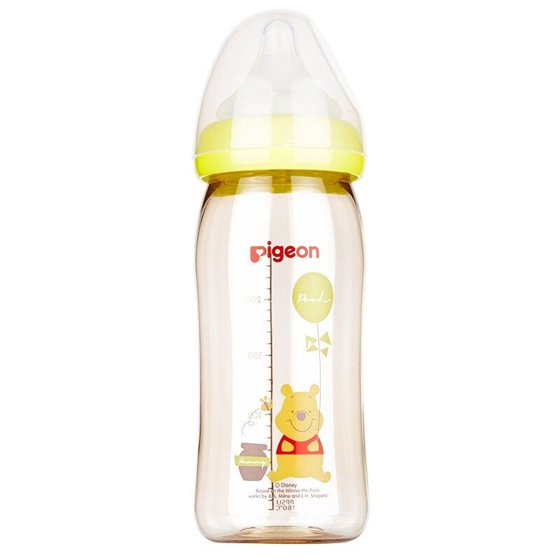 Botol susu PPSU 240ml Pigeon Winnie The pooh, Bayi & Anak, Perawatan ...