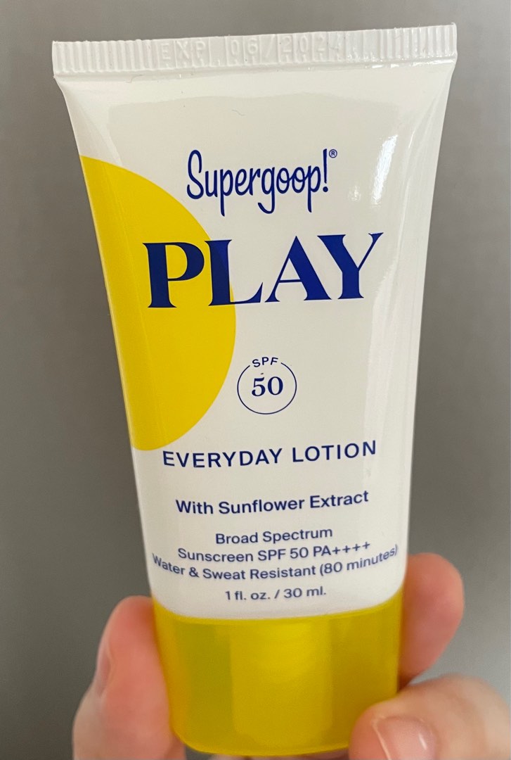 (BRAND NEW) Supergoop Sunscreen Everyday Lotion SPF50, Beauty ...